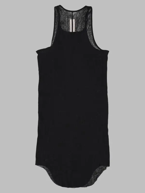 Rick Owens Tank Top 'basic Rib Tank - Black