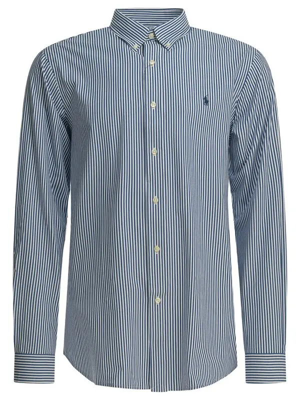 Polo Ralph Lauren Custom Fit Casual Shirt With Logo