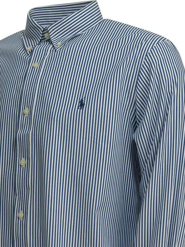 Polo Ralph Lauren Custom Fit Casual Shirt With Logo