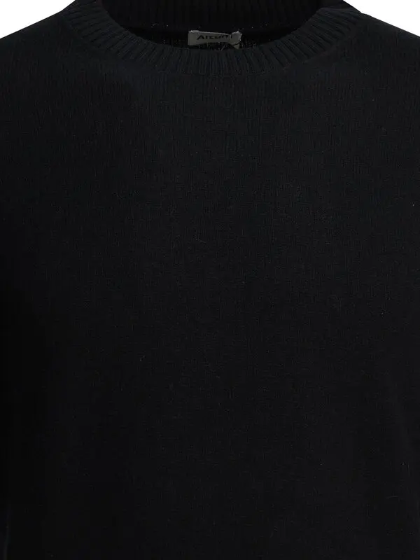 ALTUM Cashmere Crew Neck Sweater - Blue