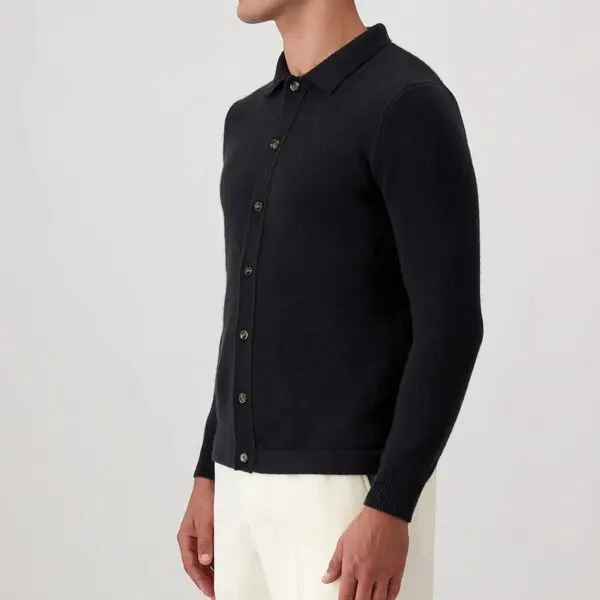 AUTORE Cardigan Mcllroy In Wool And C Mere