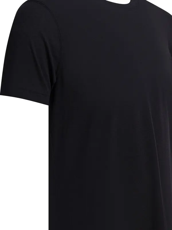 TOM FORD Round Neck T Shirt Made Of Lyocell - Black
