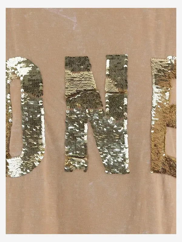 ONE TEE Cotton T Shirt With Logo