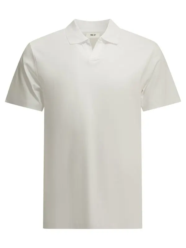 NN.07 Paul' Buttonless Polo Shirt