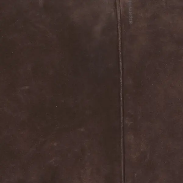 JIL SANDER Suede Shopping Bag - Brown