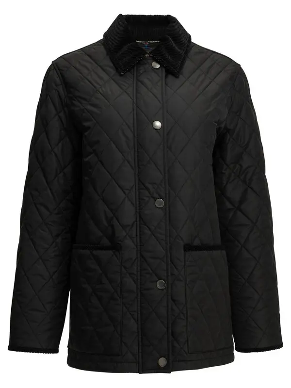 Burberry Country' Quilted Jacket - Black