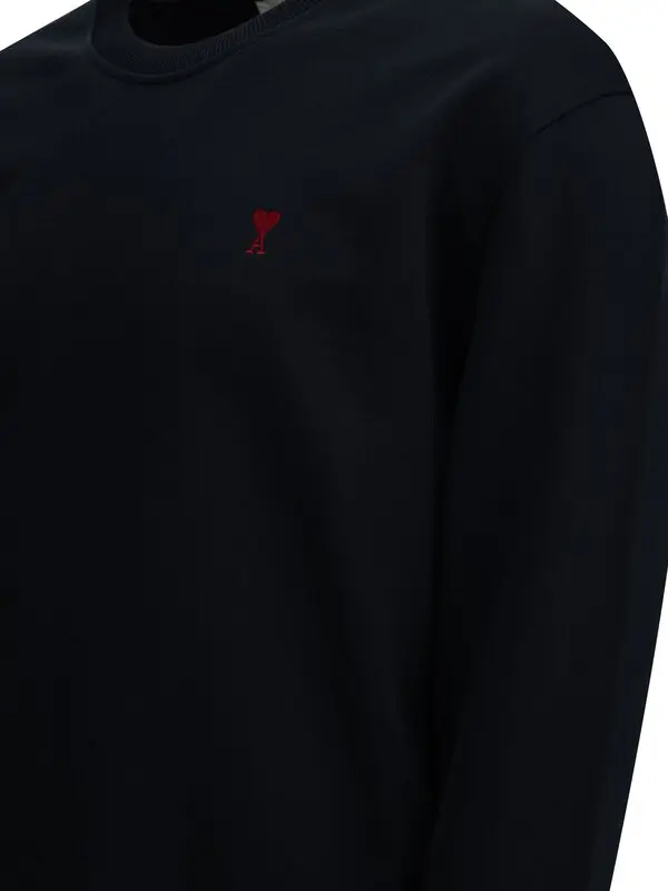 AMI Paris De Coeur' Crewneck Sweatshirt