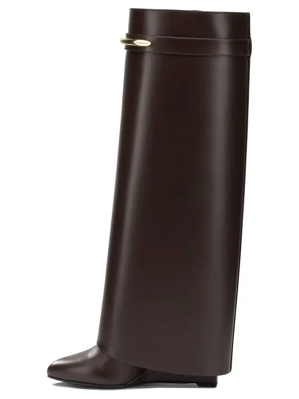 Givenchy Shark Pinch' Knee Boots - Brown