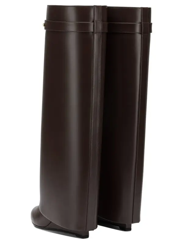 Givenchy Shark Pinch' Knee Boots - Brown