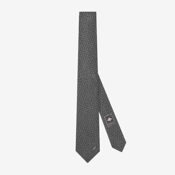 Gucci Jacquard Silk Tie