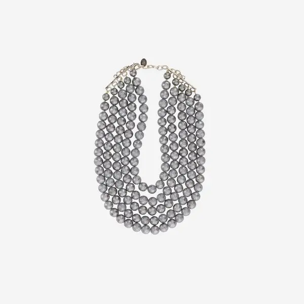 Lisa C Multistrand Necklace With Pearls