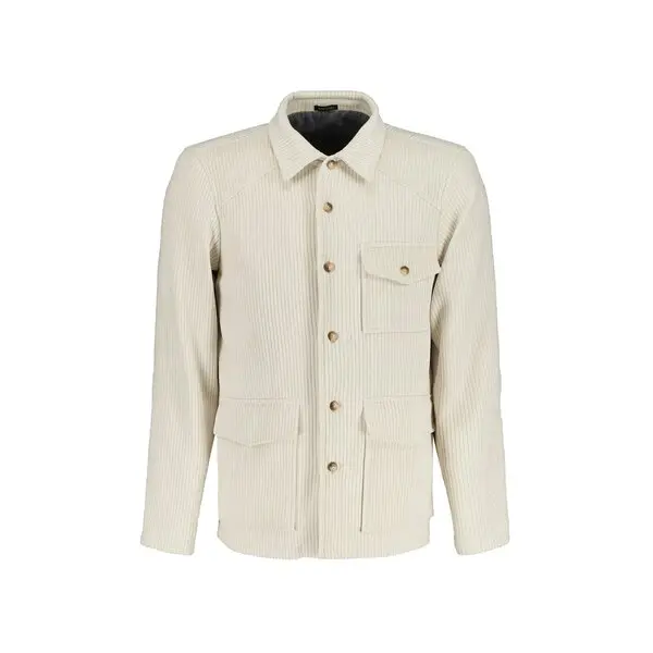 AUTORE Velvet Jacket - Beige