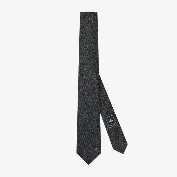 Gucci Jacquard Silk Tie