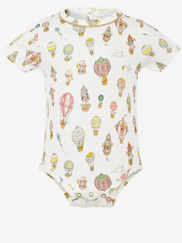 ATELIER CHOUX Carousel Cotton Onesie - Multi