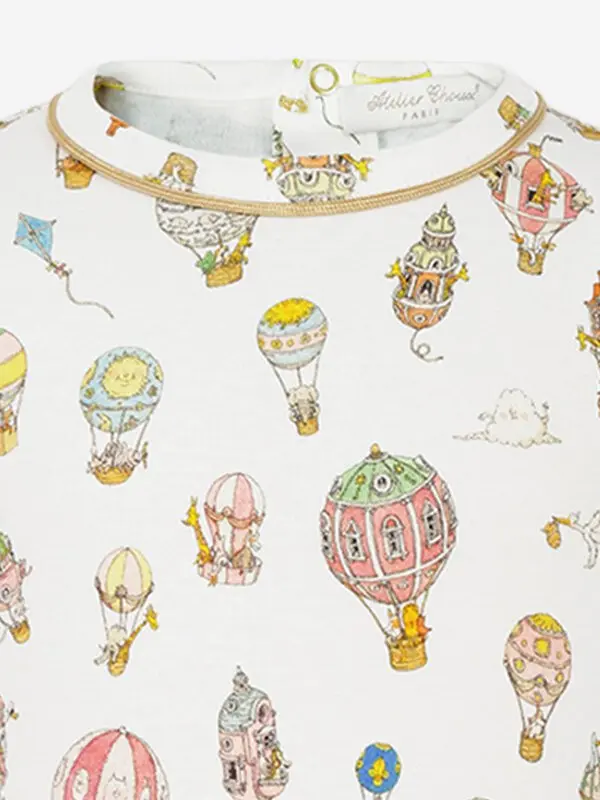 ATELIER CHOUX Carousel Cotton Onesie