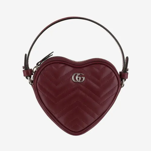 Gucci Gg Marmont Mini Bag - Bordeaux