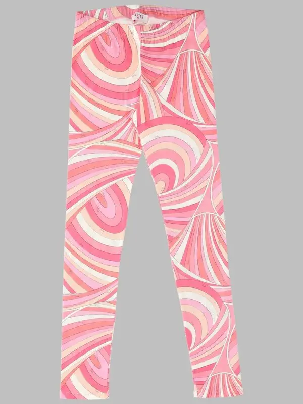 Emilio Pucci Leggins A Fantasia - Pink