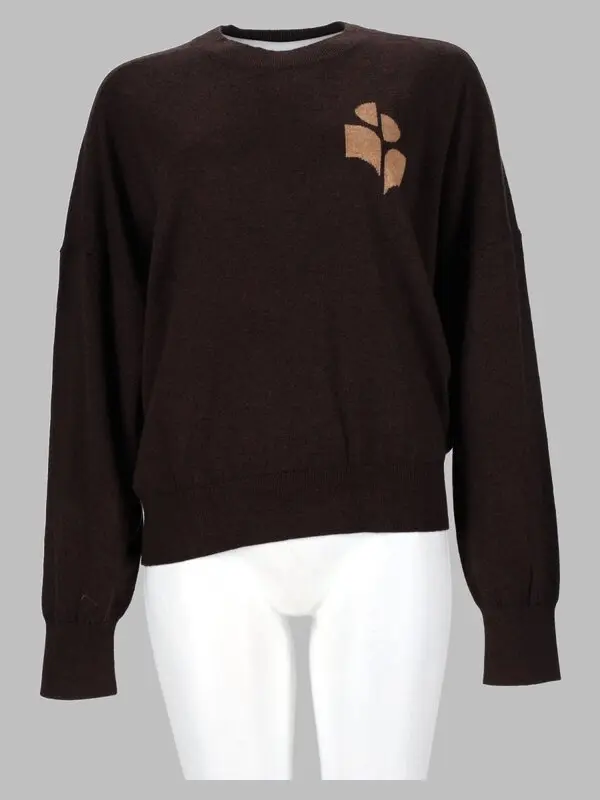 MARANT ETOILE Maglia 'marisans - Brown