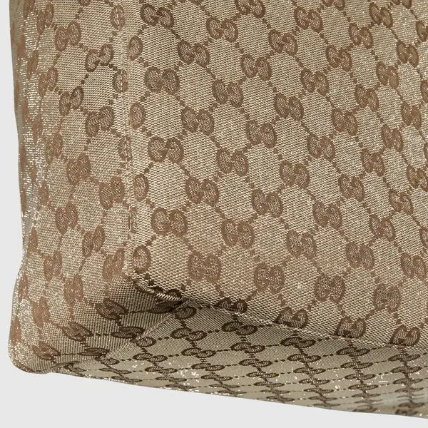 Gucci Gg Fabric Shopping Bag