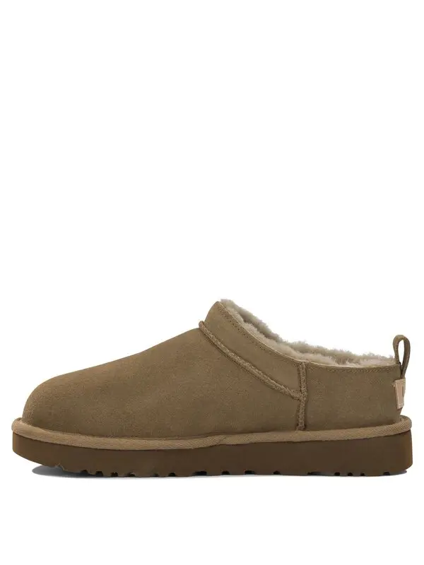 UGG Classic Micro' Pull On Ankle Boots - Brown