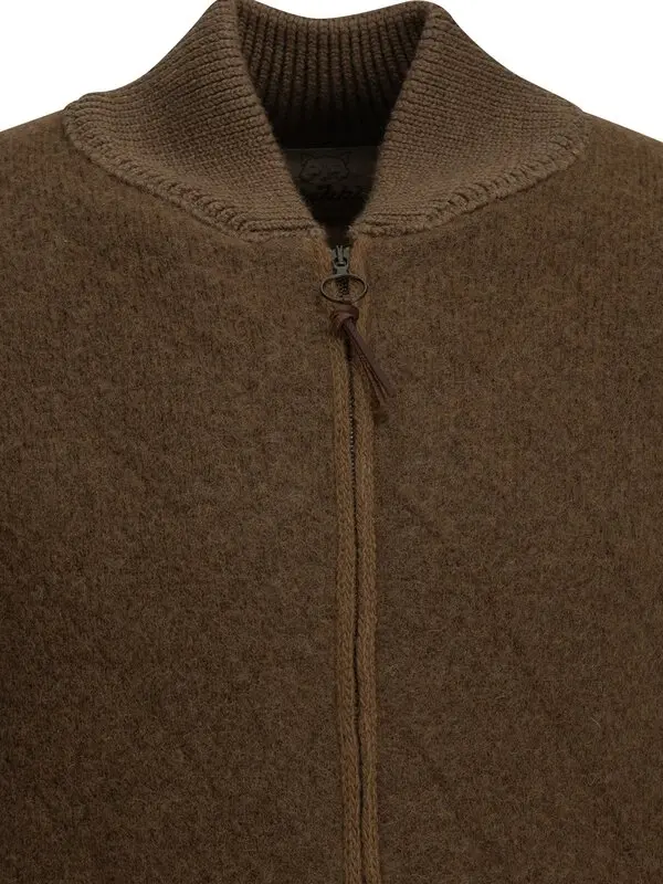 RAKKI Camel Colored Bomber Jacket