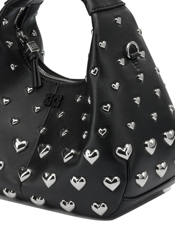 GANNI Mini Hobo Heart' Small Handbag