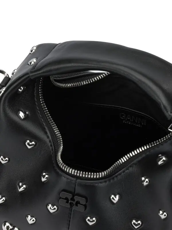 GANNI Mini Hobo Heart' Small Handbag