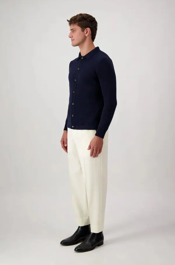 AUTORE Cardigan In Wool And C Mere