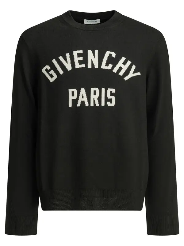 Givenchy Couture Seam' Crew Neck Sweater
