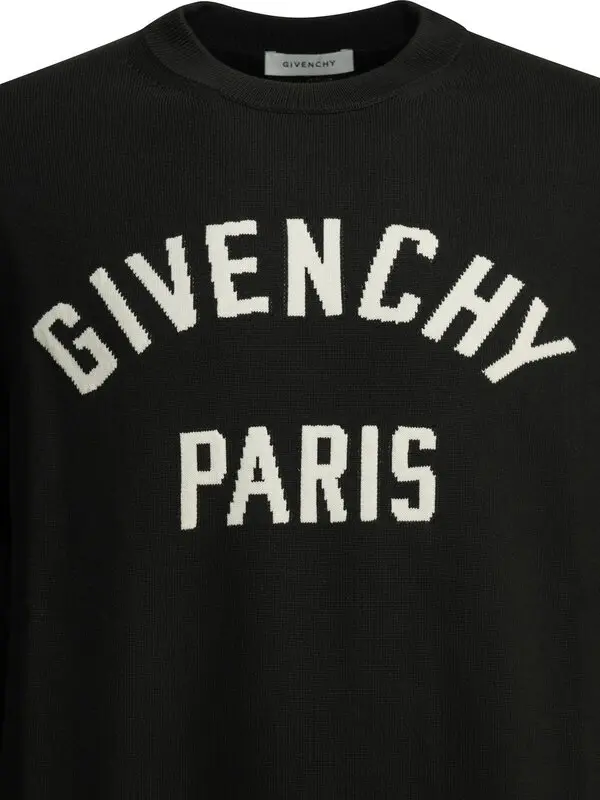 Givenchy Couture Seam' Crew Neck Sweater