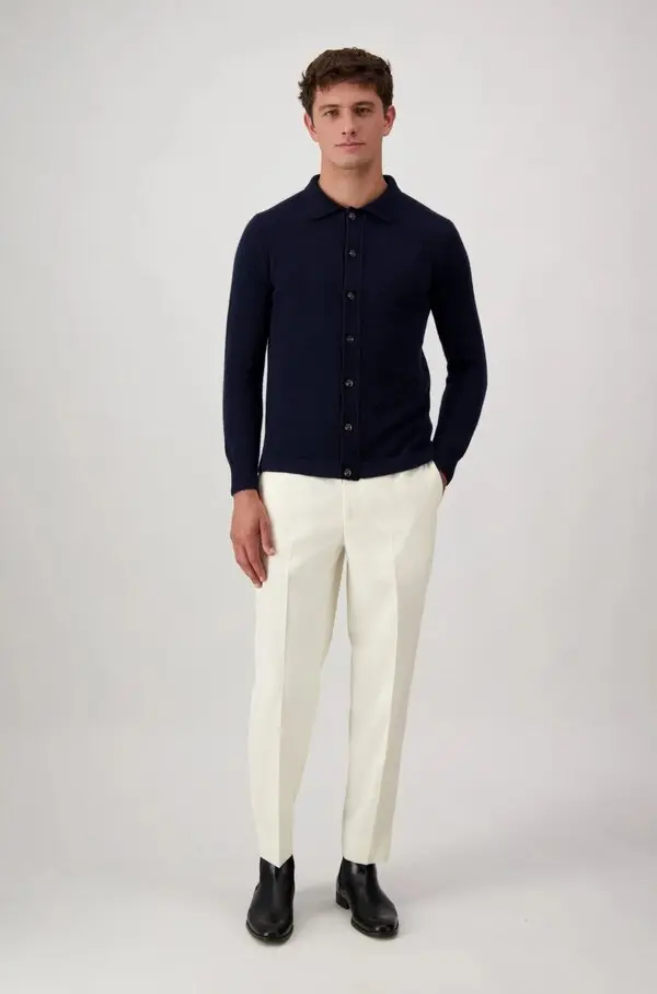 AUTORE Cardigan In Wool And C Mere