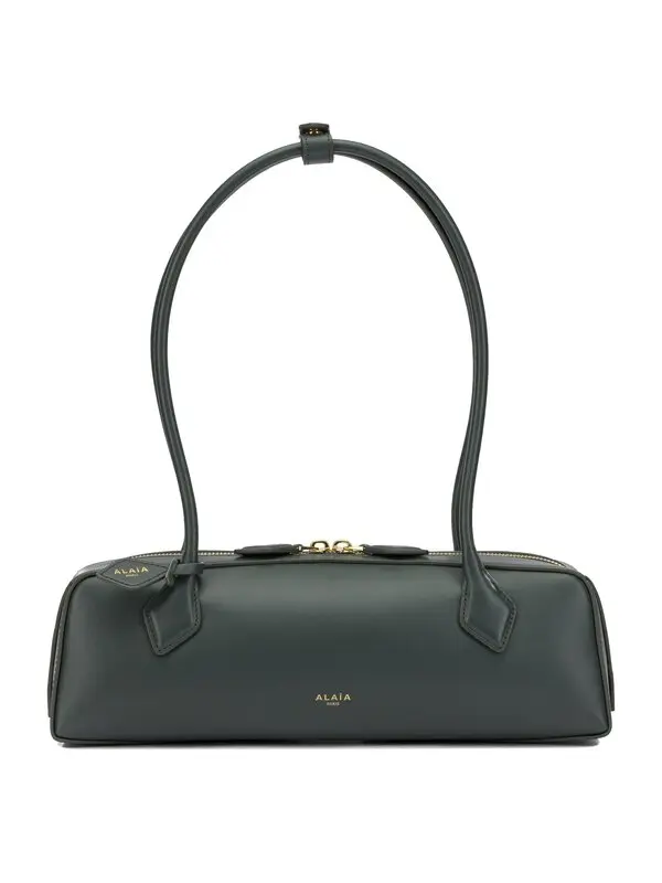 Alaïa Le Teckel' Medium Shoulder Bag - Green