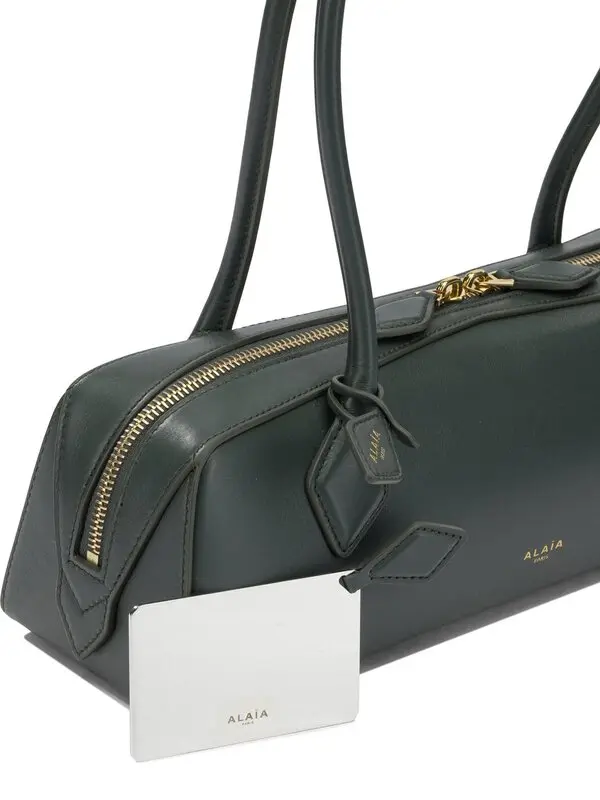 Alaïa Le Teckel' Medium Shoulder Bag - Green
