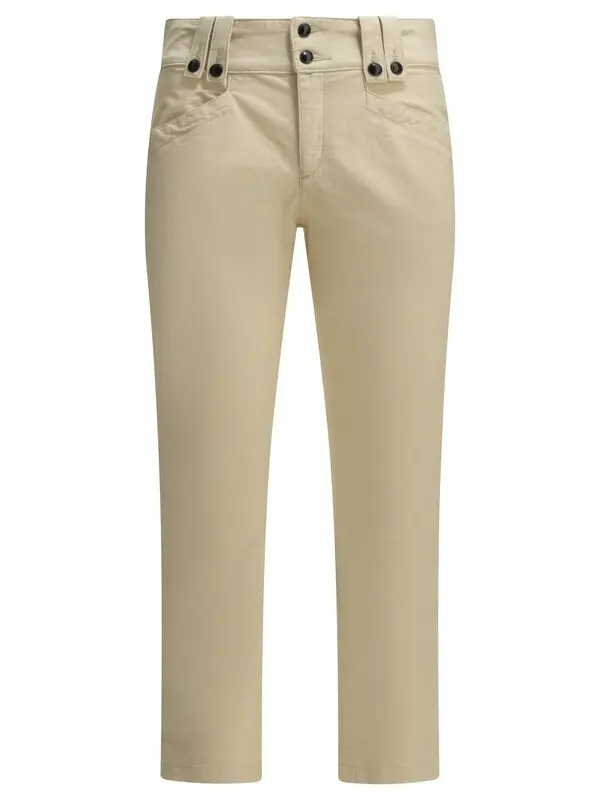 Isabel Marant Étoile Birdy' Casual Pants - Beige