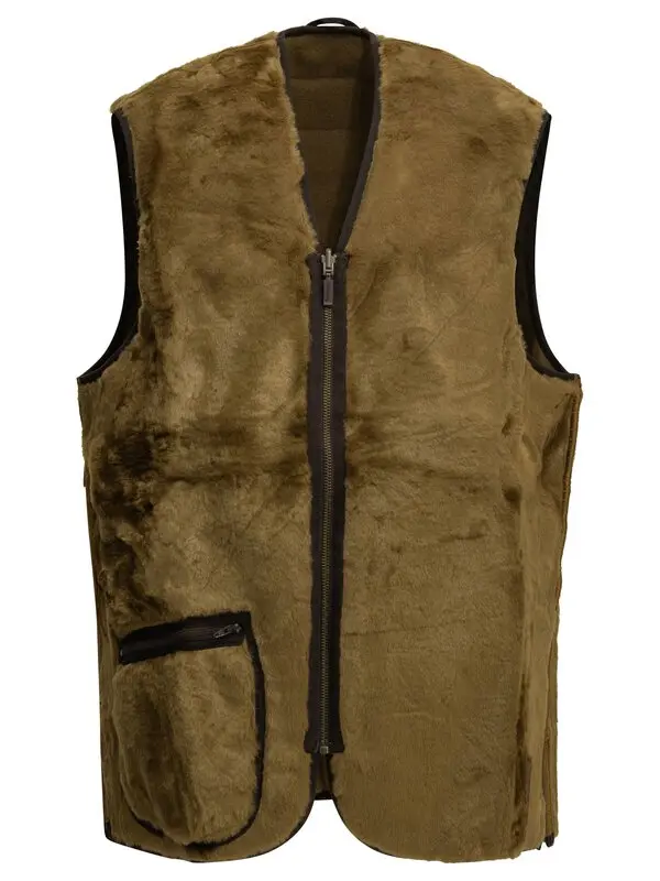 Barbour Warm Pile' Sleeveless Jacket