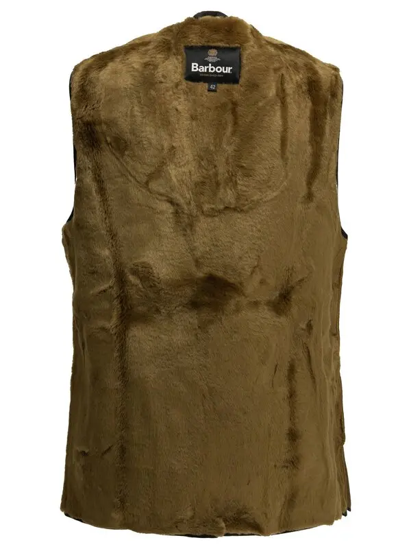 Barbour Warm Pile' Sleeveless Jacket