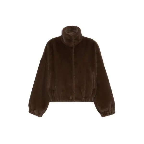 Max Mara Weekend Danemone Faux Fur Jacket