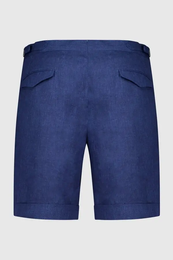 AUTORE Bermuda Torres In Linen - Blu