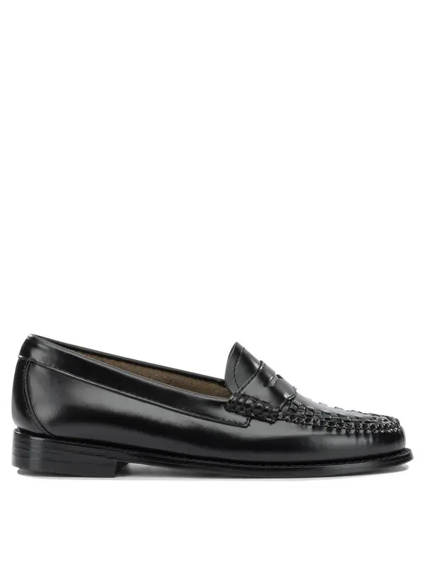 G.H. BASS & CO. Weejuns Penny Weave' Loafers - Black