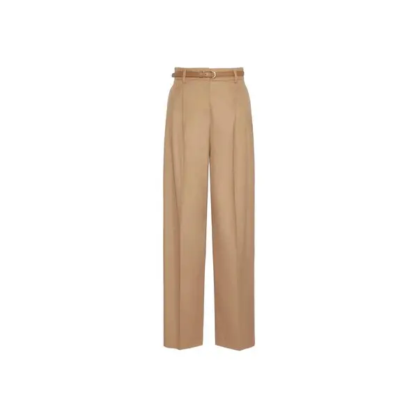 Max Mara Studio Cocco Trousers - Brown