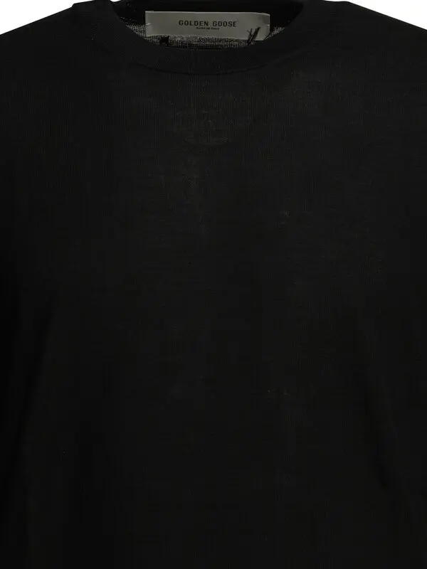 GOLDEN GOOSE Wool Crew Neck Sweater
