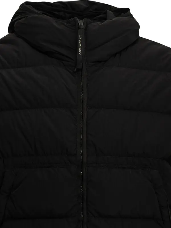 C.P. COMPANY Chrome R Goggle' Short Down Jacket