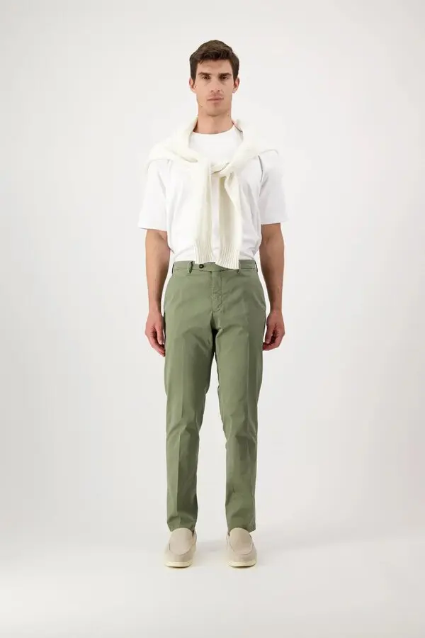 AUTORE Trousers Drake In Cotton - Verde