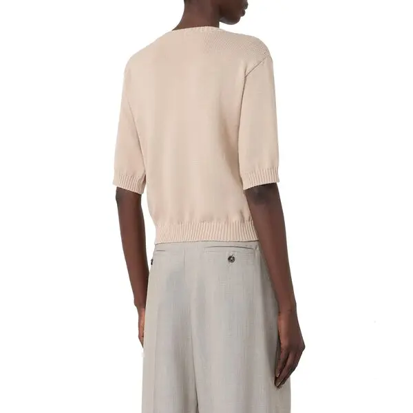 Max Mara Weekend Fiacre Cotton Pullover - Beige