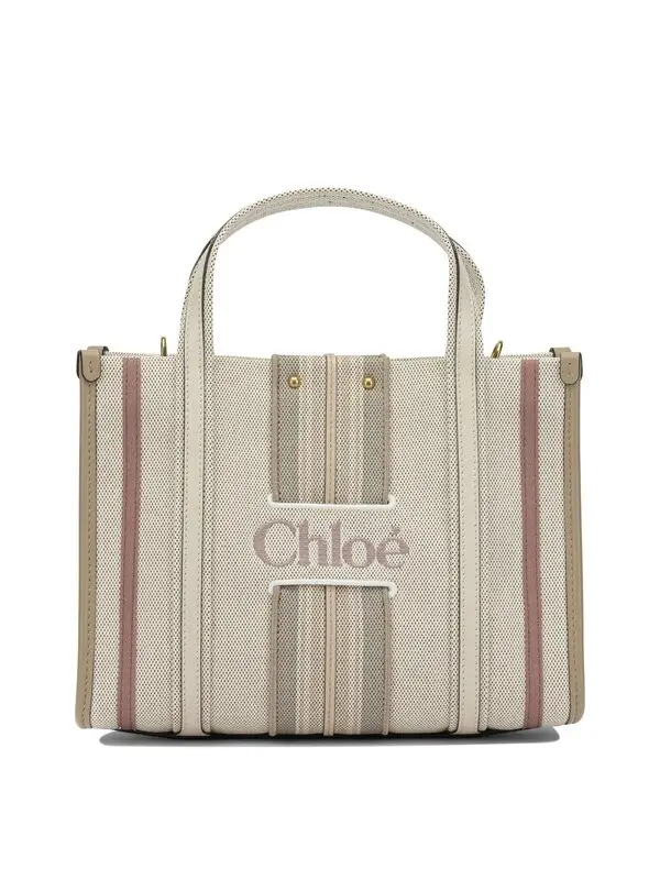 Chloé Woody Loop' Small Handbag - Pink