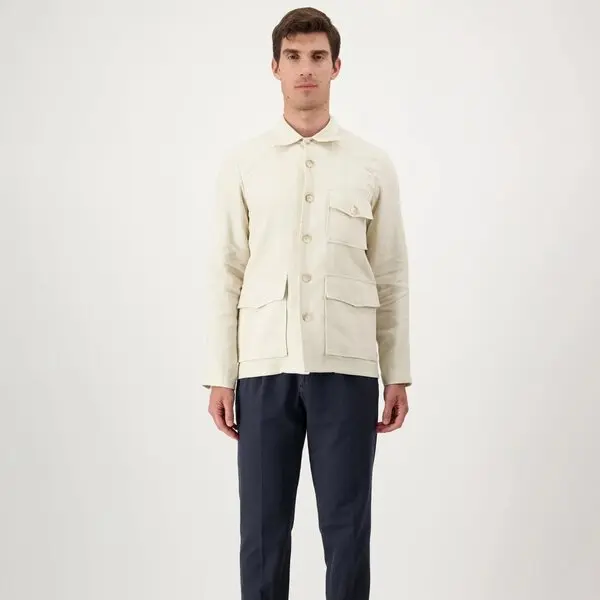 AUTORE Linen Jacket - Beige