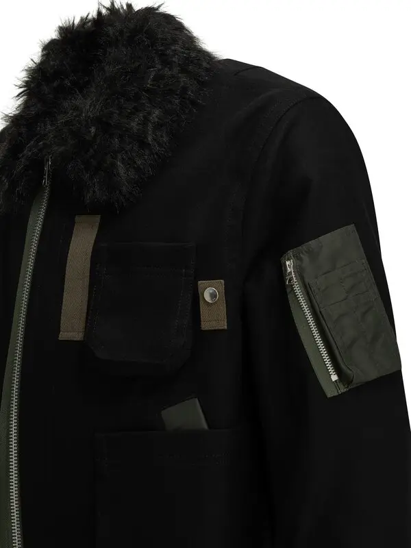 Sacai Wool Bomber Jacket