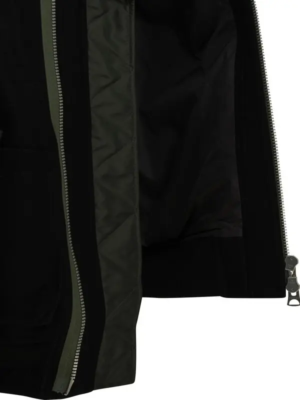 Sacai Wool Bomber Jacket