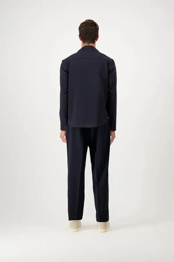 AUTORE Suit Sariana In Virgin Wool - Blu