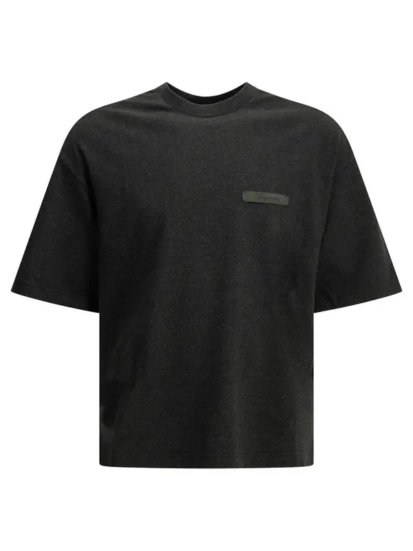 Jacquemus Ruban' Crew Neck T Shirt - Grey